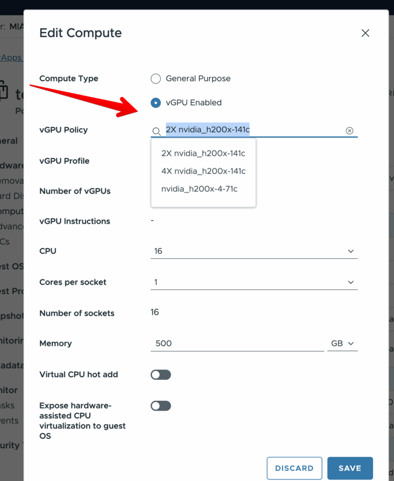 Enable NVIDIA vGPU in VMware Cloud Director – Virtualisation Tips & Tricks
