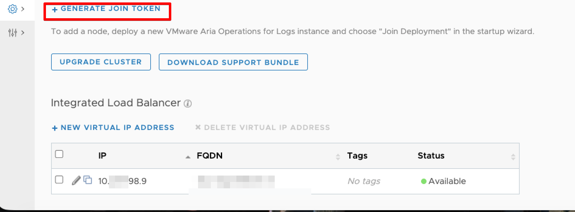 Deploy Cluster for Aria Operations for Logs – Virtualisation Tips & Tricks